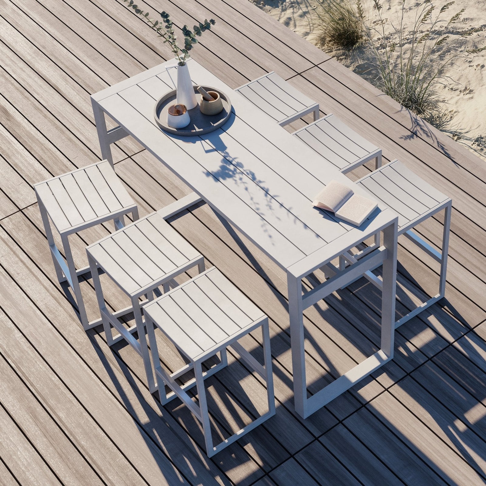 Eos Rectangular Bar Table | Matthew Hilton Outdoor | Case Furniture