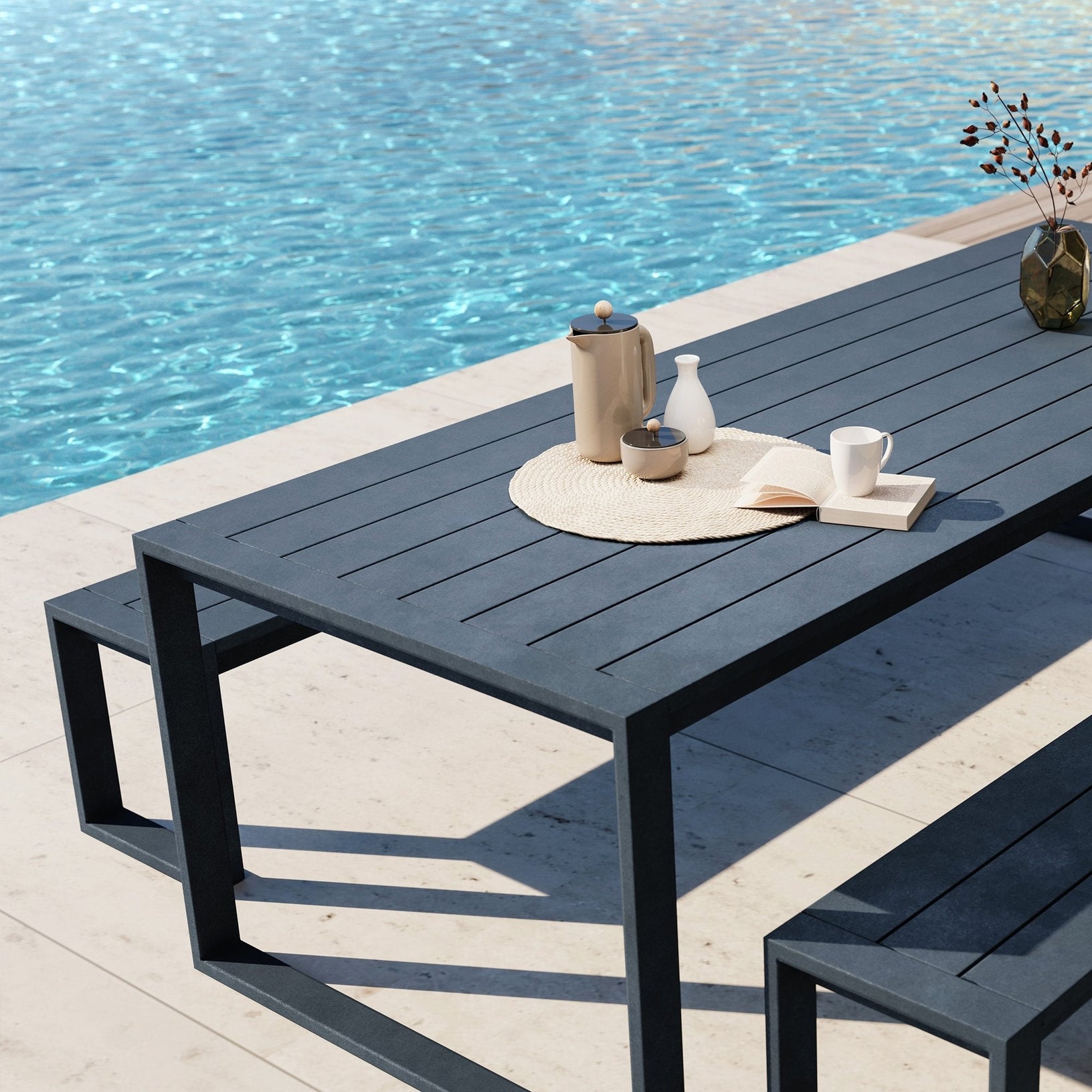 Eos Communal Table | Matthew Hilton Outdoor & Garden | Case Furniture
