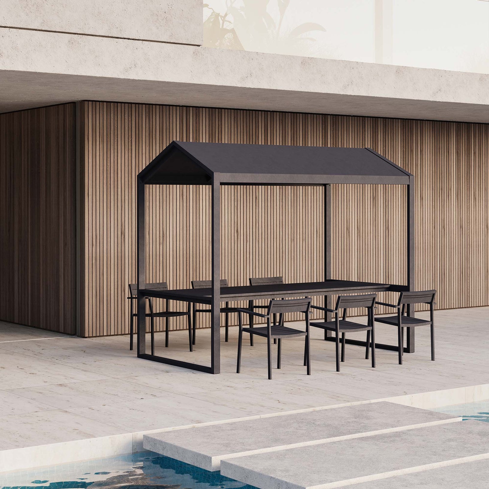 Eos Rectangular Bar Table | Matthew Hilton Outdoor | Case Furniture
